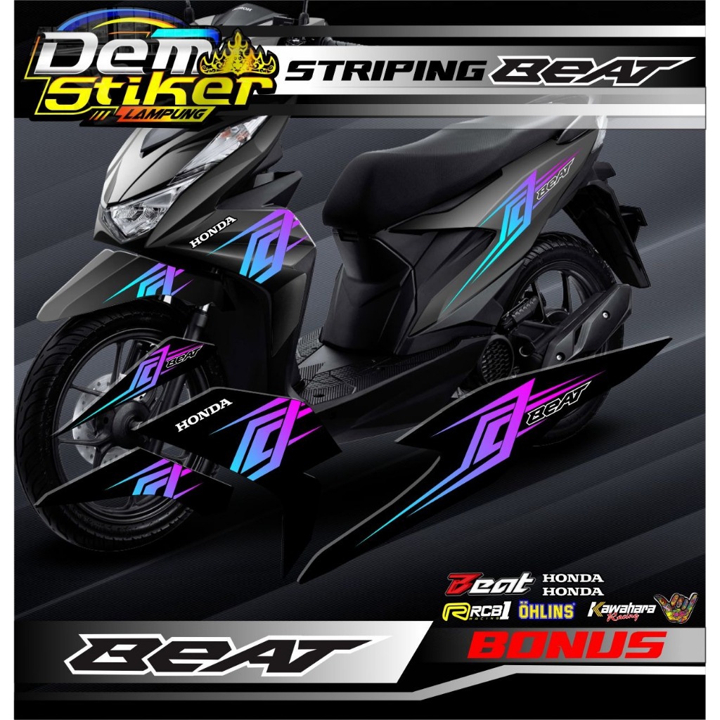 Striping stickers Beat deluxe esp street 2020 2021 2022 New Vietnam ...