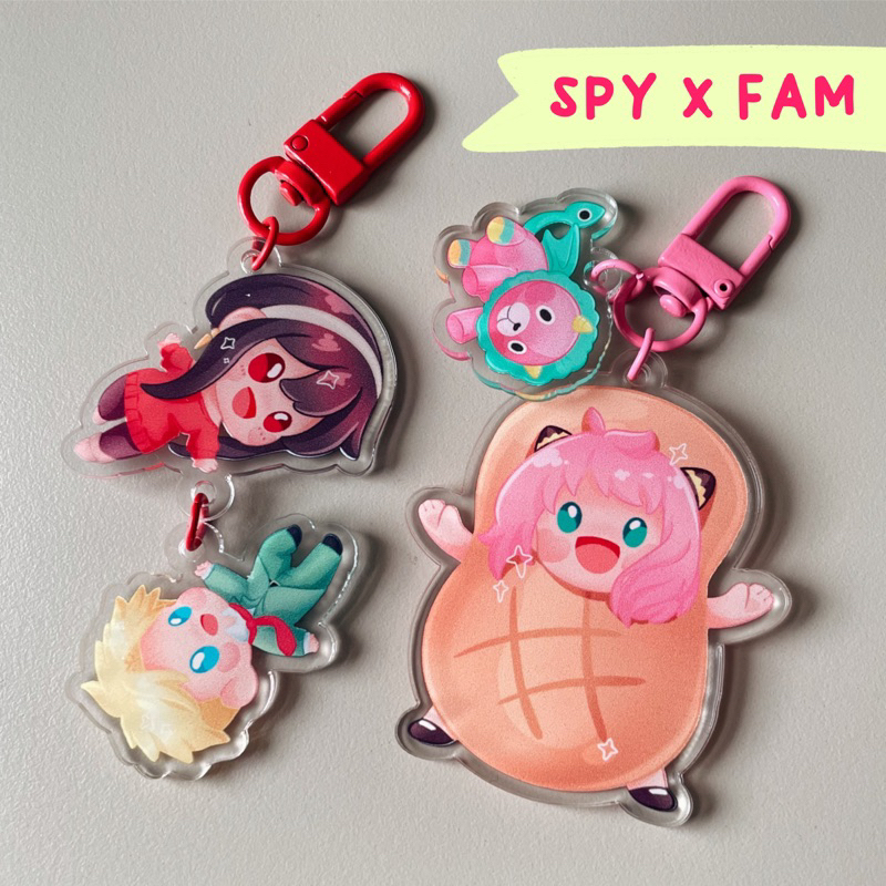 Spy X FAMILY Keychain | Anya loid yor forger | Shopee Malaysia