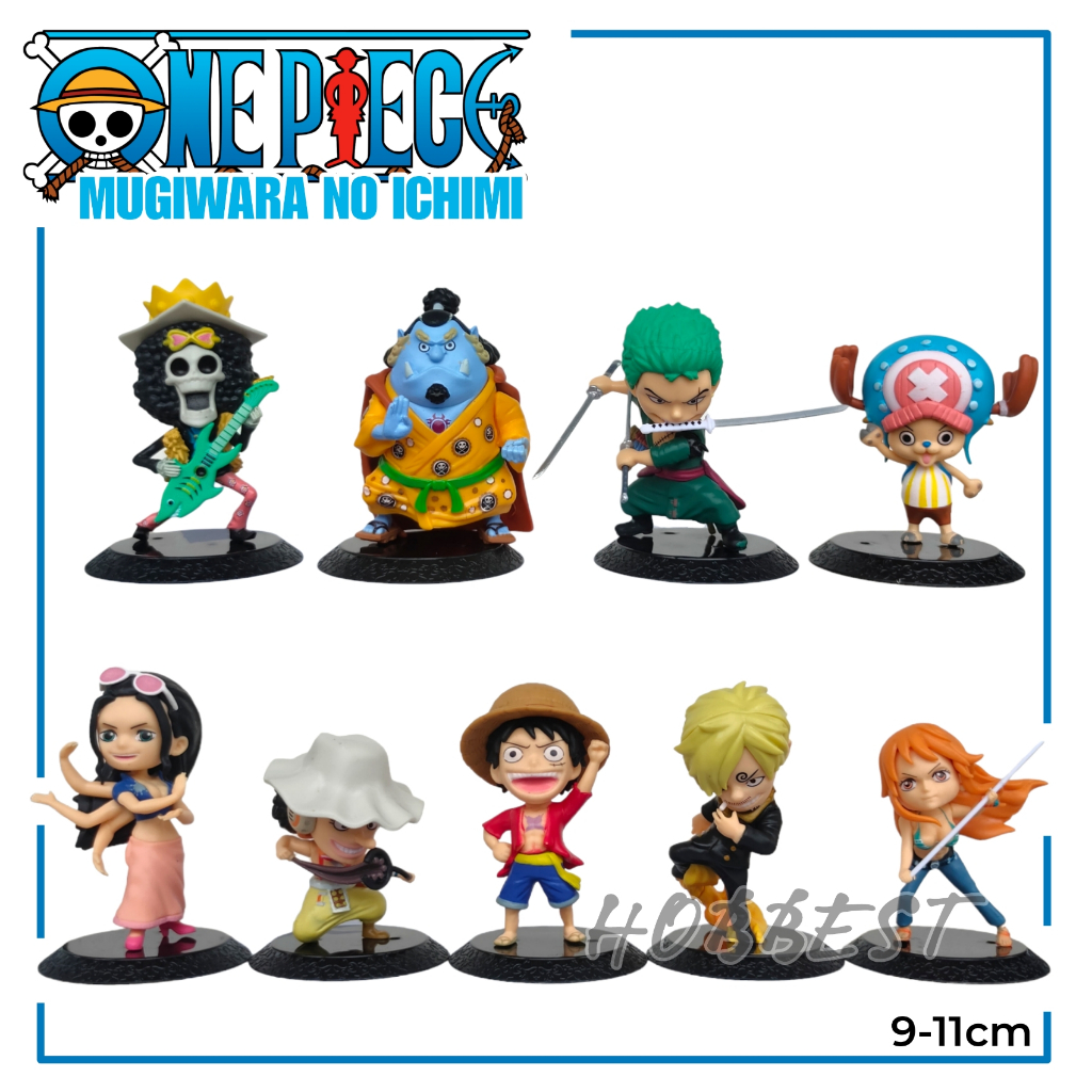 Action Figure ONE PIECE MUGIWARA no ICHIMI - Miniature Cake Topper ...