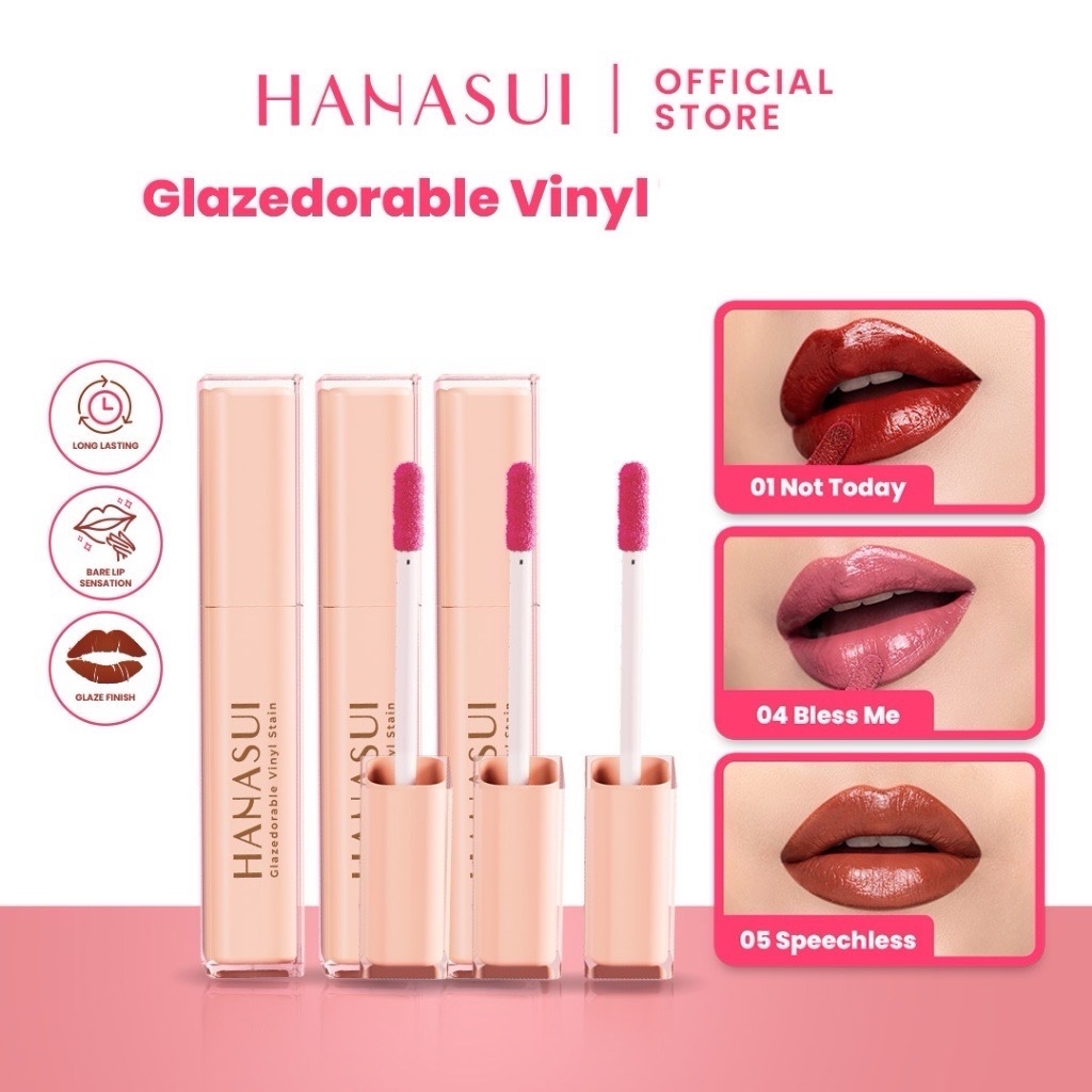 HANASUI Vinyl Stain Glazedorable Indonesia / Vinyl Stain 4g / Long ...