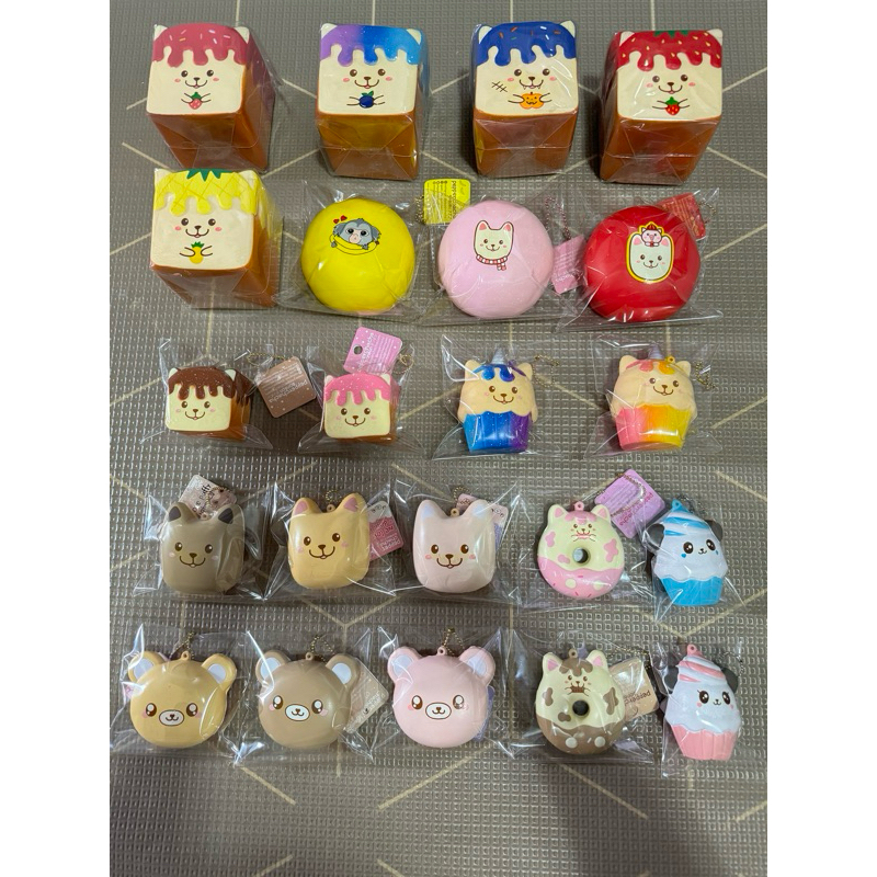 Squishy Thailand Pepperchacha Bunny's Cafe Bonbon Donut Honey Syrup ...