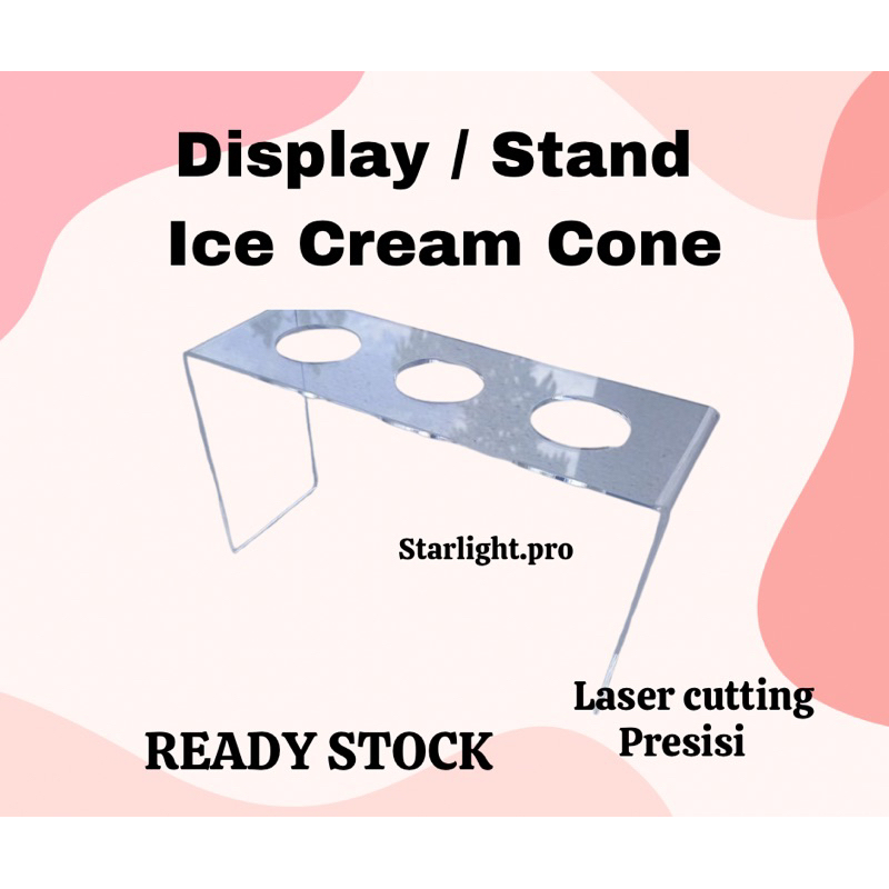 Acrylic ice cream cone display rack, acrylic ice cream display holder ...