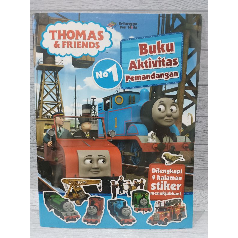 Thomas & Friends Activity Book - Scenery Book No.1 | Shopee Malaysia