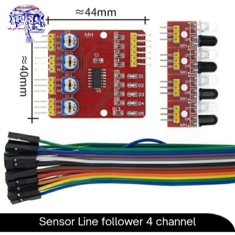 Sensor Robot line follower Ir infrared 4 channel | Shopee Malaysia