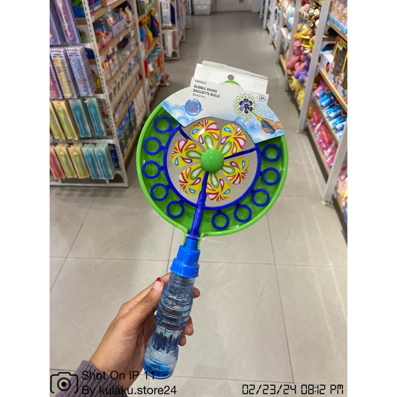 Miniso Windmill bubble wand for 3+ SNI Standard/miniso Balloon bubble ...