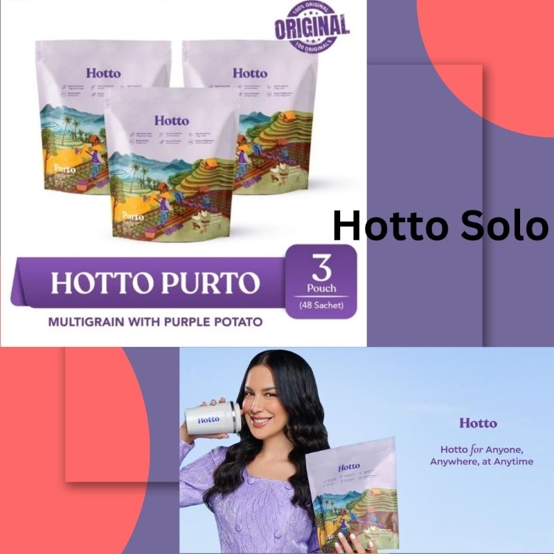 Hotto Purto Multigrain 3 pouch 48 Sachets gerd Free Acid Free ...