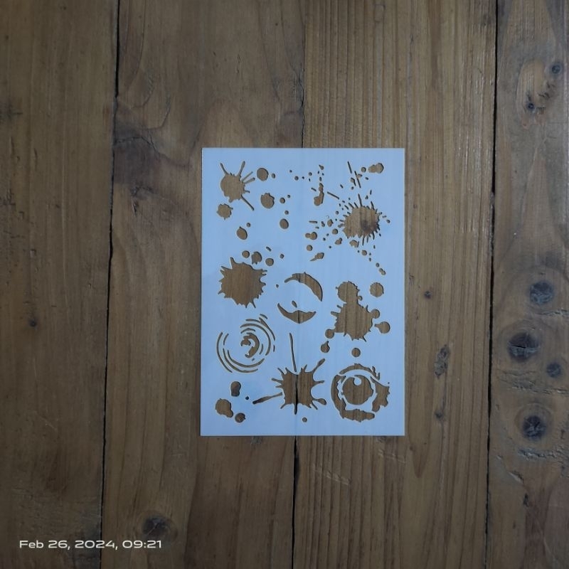 Stencil Splat Size A6,A5,A4,A3 | Shopee Malaysia