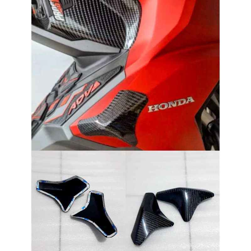 Honda ADV Front Body Protector 100% Genuine Carbon Kevlar / Honda ADV ...
