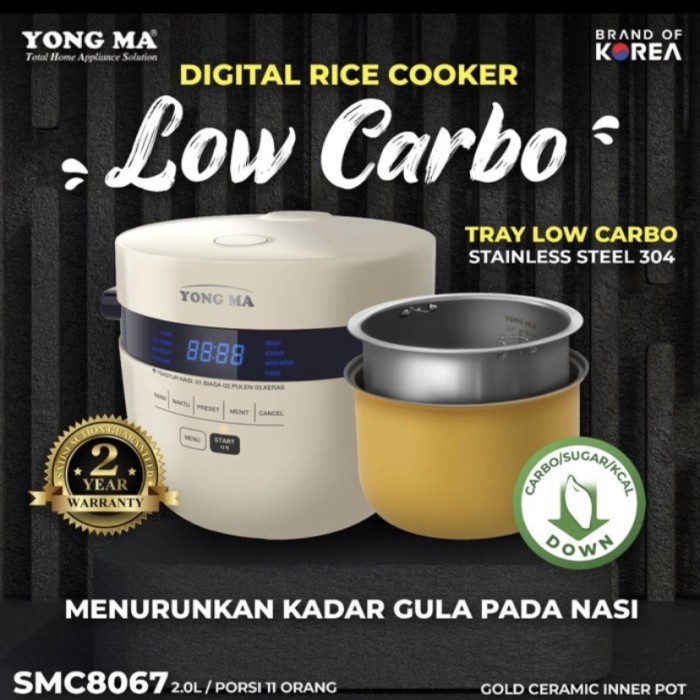 Magic Com Yong Ma [SMC 7033][SMC-8067] Low Carbo Vantela Official ...