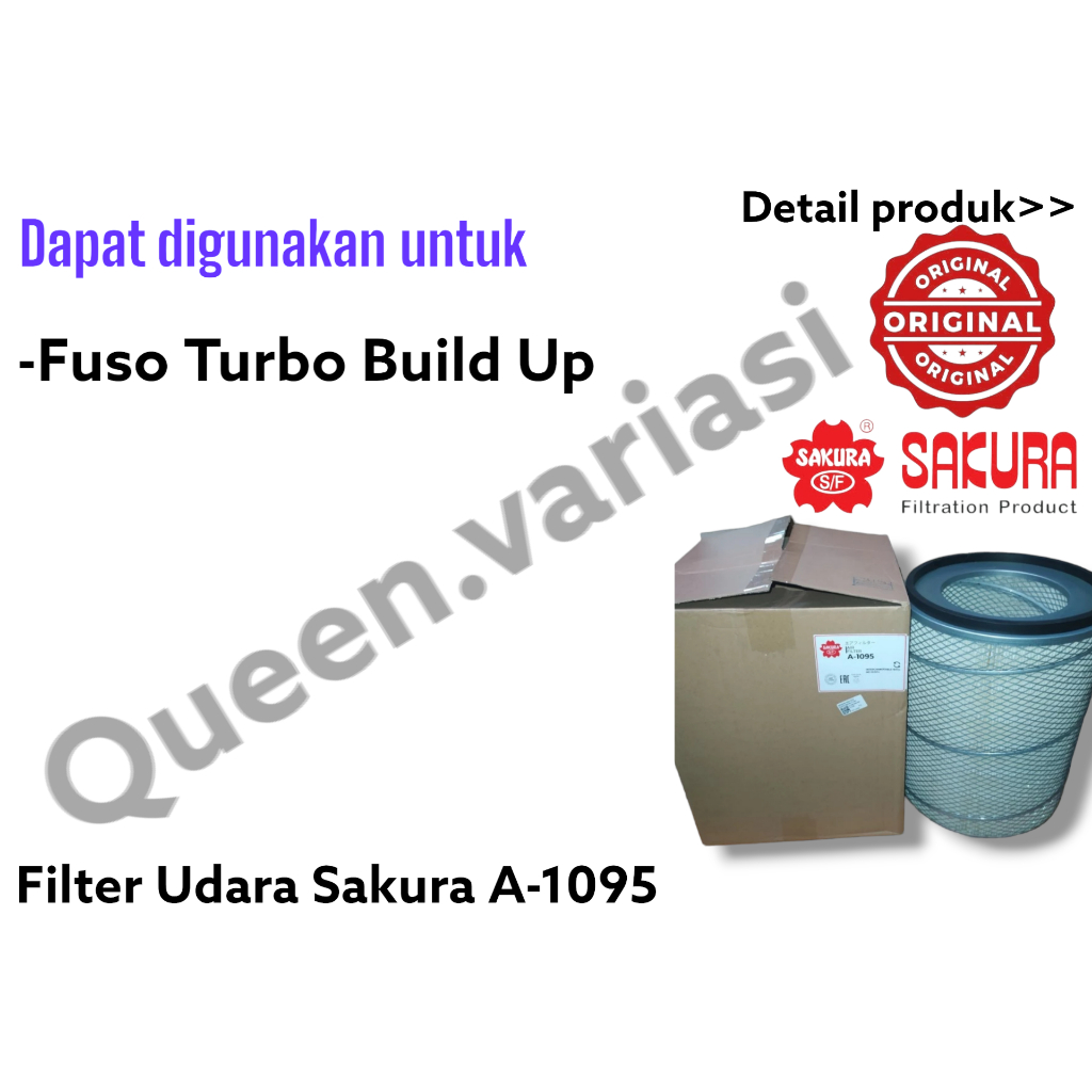 Truck FUSO BUILD UP SAKURA A-1095 AIR FILTER | Shopee Malaysia