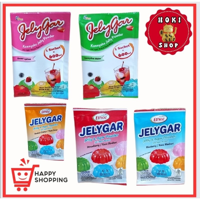 Ethoz Jelygar Various Flavors 1sachet / Jelly Agar Agar / Agar Jelly ...