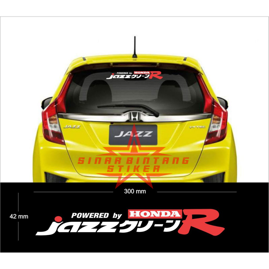 Jazz car window sticker, jazz jdm sticker, kanji sticker | Shopee Malaysia