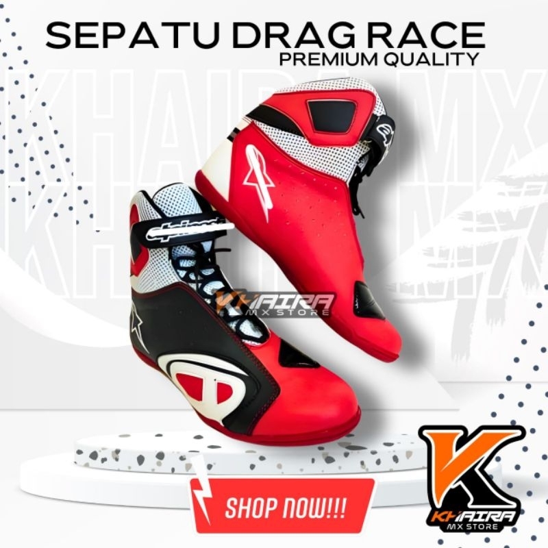 Drag RACE MOTORCYCLE RACING SHOES/CAR RACING SHOES | Shopee Malaysia