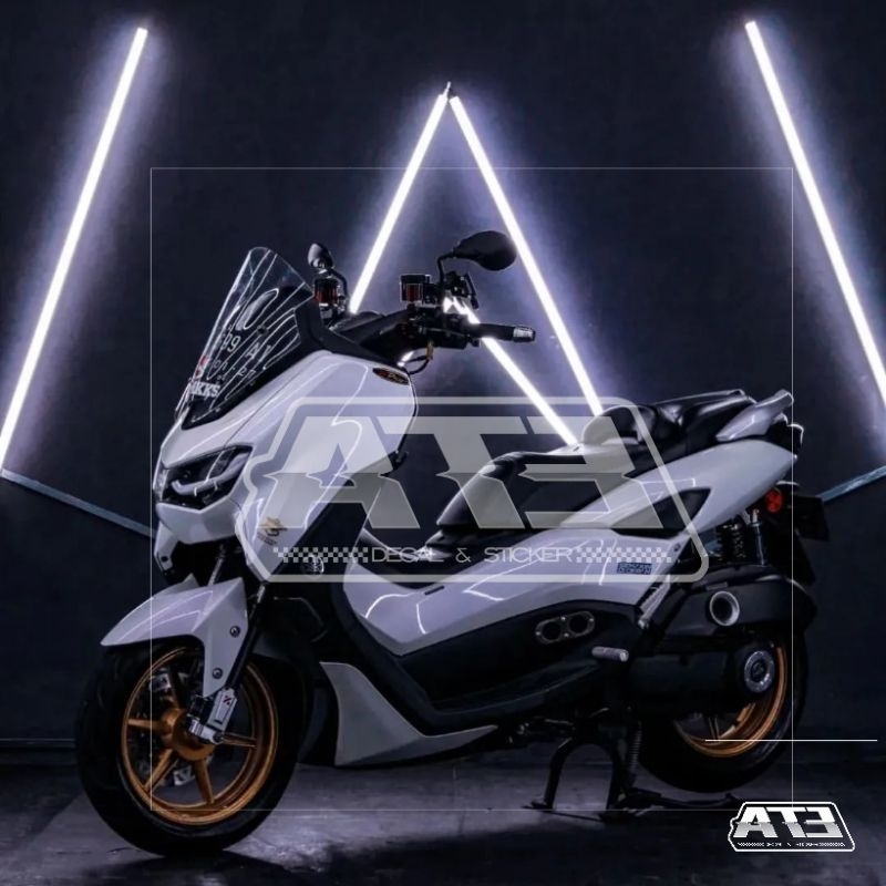 PUTIH Full body White Nmax Motorcycle decal | Shopee Malaysia