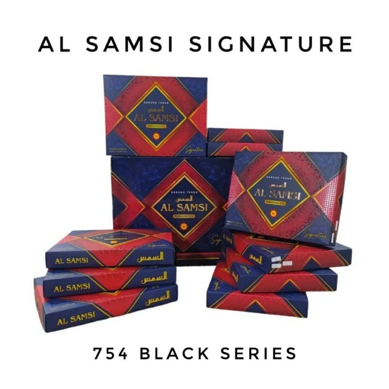 Al Samsi 754 Black Series Sarong Retail Wholesale | Shopee Malaysia