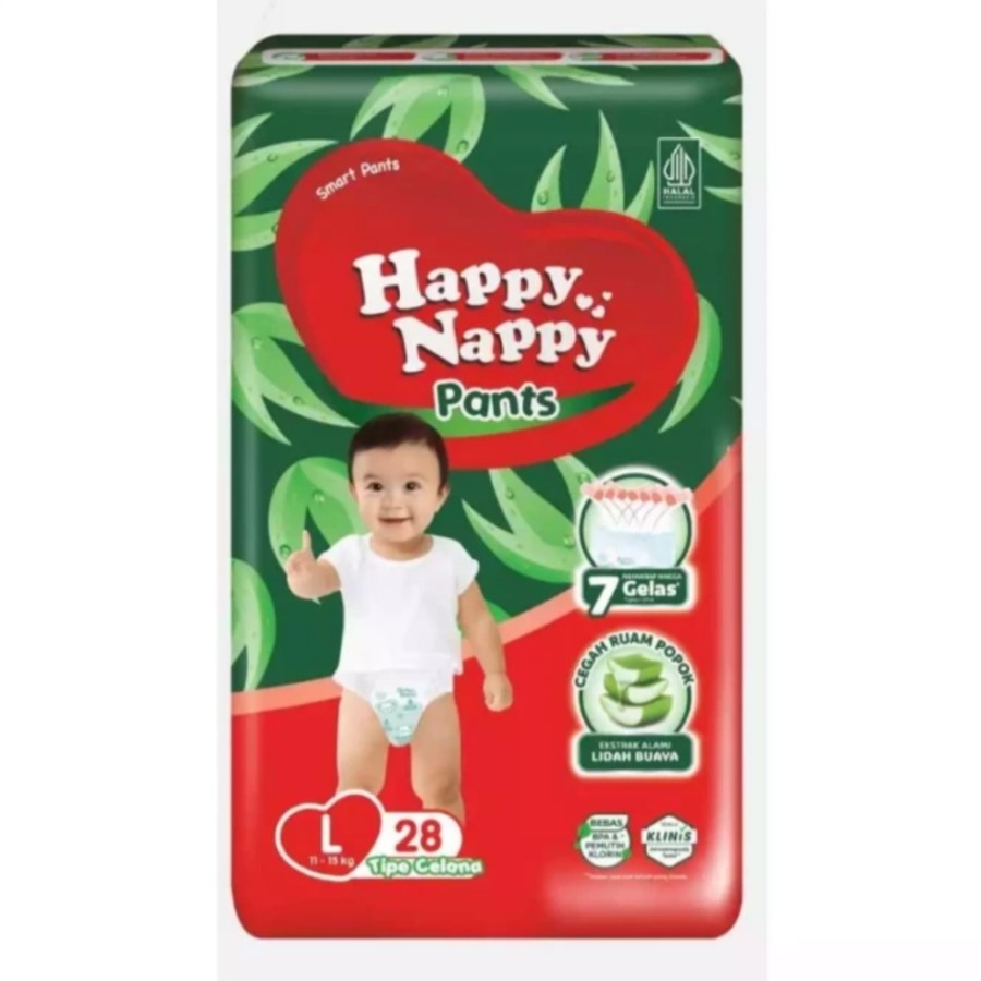 Happy NAPPY SMART PANTZ L28 [NEW PACKAGING] | Shopee Malaysia