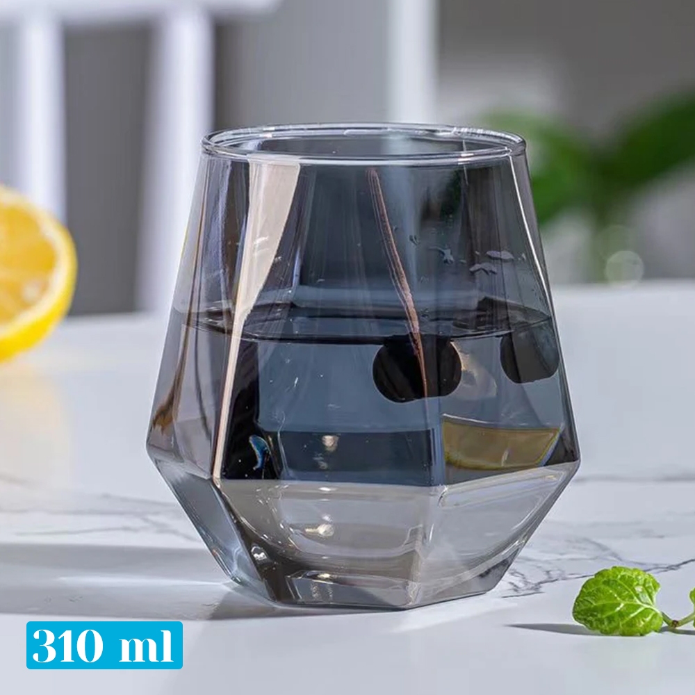 Glassware Diamond Crystal Borosilicate Glass 310ml Style 1- GW107 ...