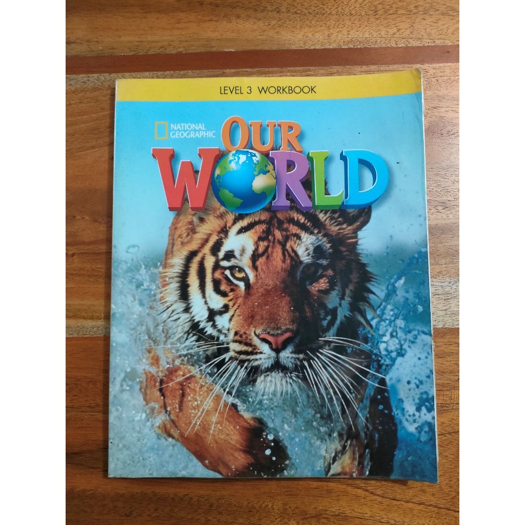 Our World Level 3 Used Book Workbook National Geographic | Shopee Malaysia