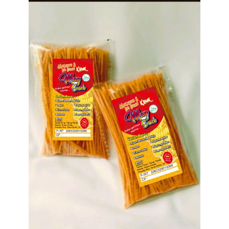 Mie lidi may Snack Packaging 85 gr 9 Flavor Variants | Shopee Malaysia