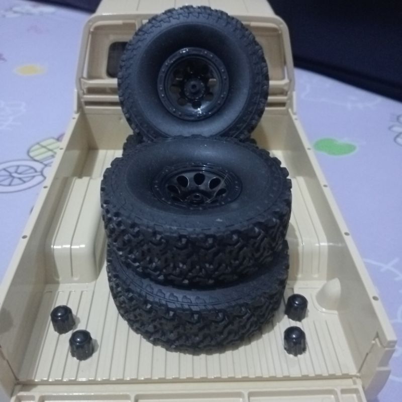 Tire + wheel wpl c74-1 | Shopee Malaysia