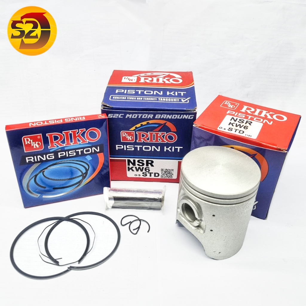 Piston KIT HONDA NSR 150 KW6 RIKO Complete | Shopee Malaysia