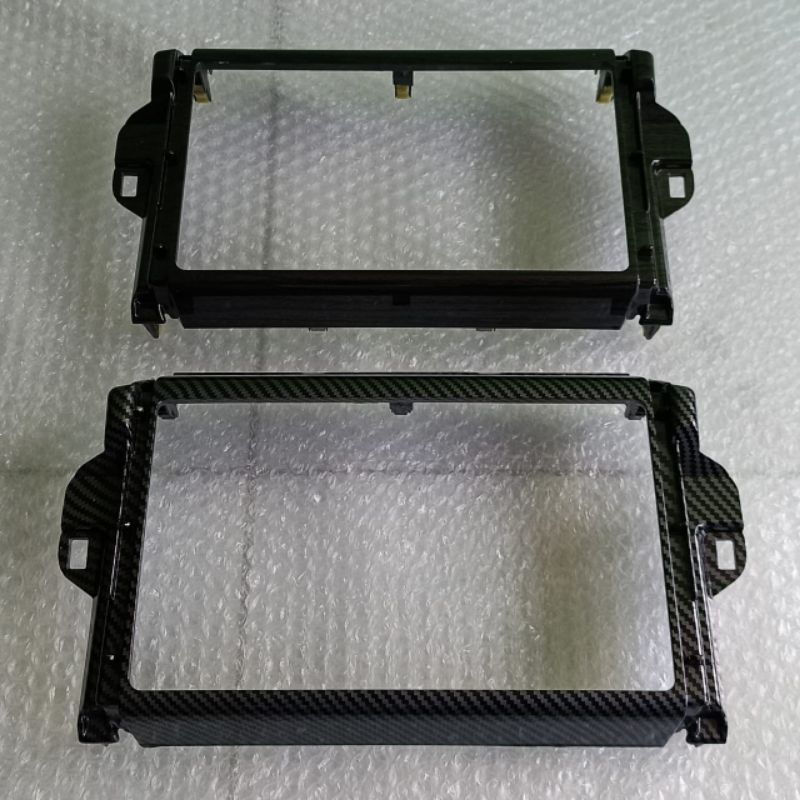 Toyota Fortuner vrz 2016 up carbon motif head unit frame | Shopee Malaysia