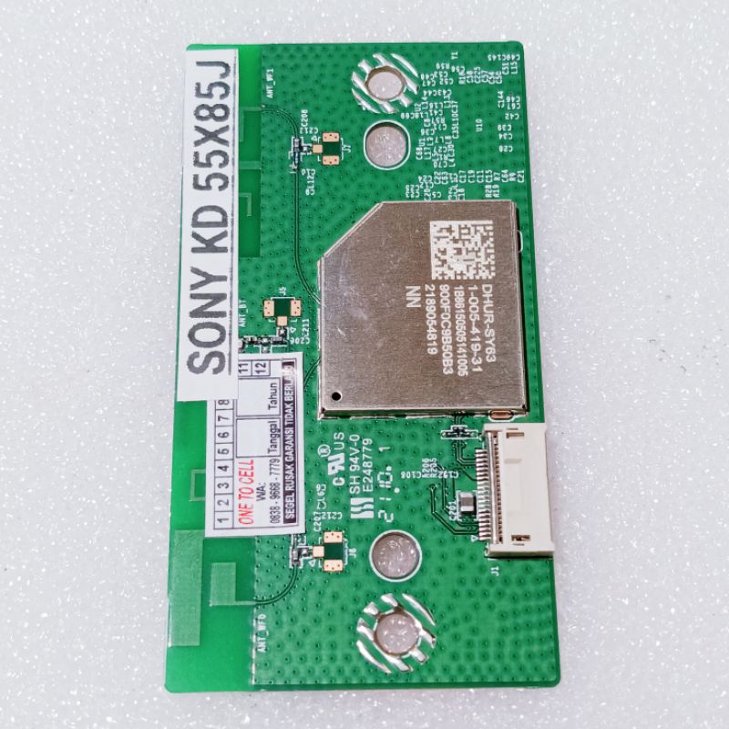 Sony kd55x85j tv wifi Module - sony 55x85j tv wi-Fi Module - sony kd ...