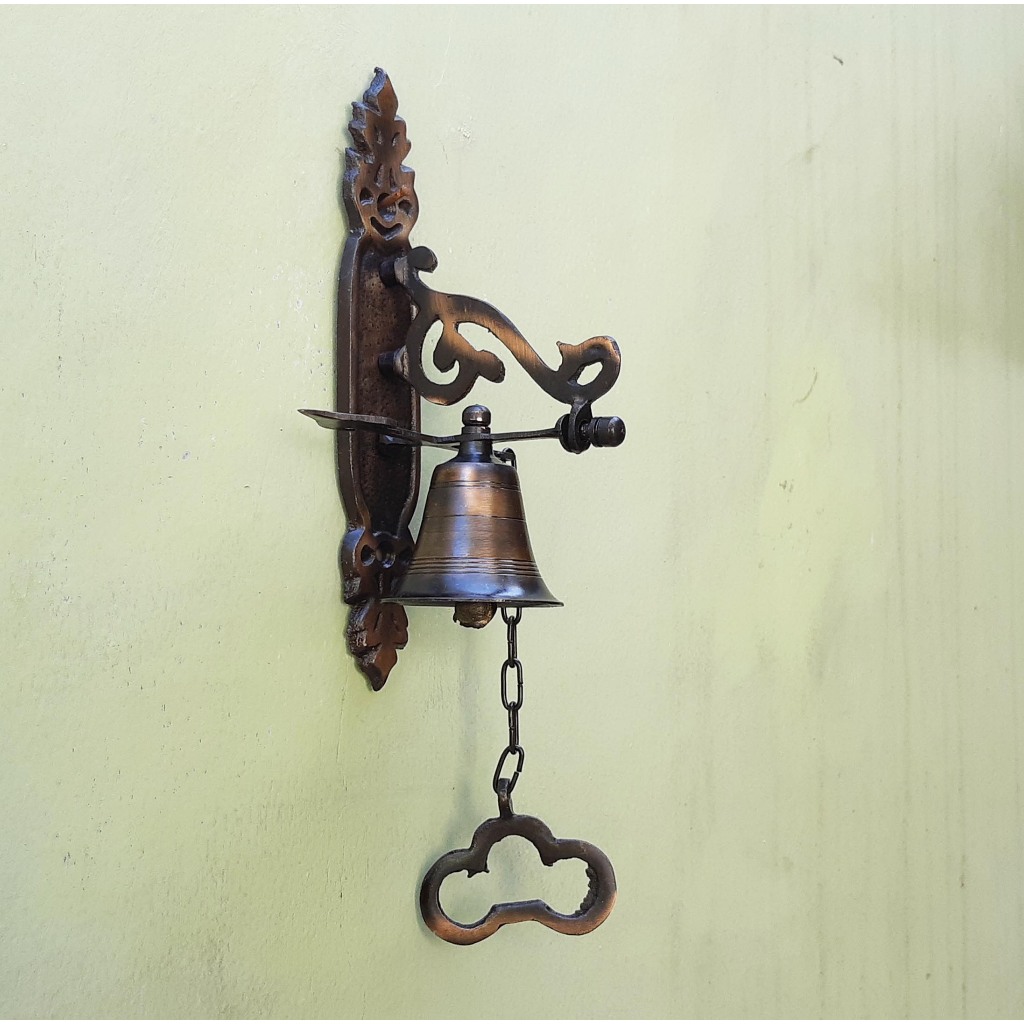 Antique Vintage Color Bell Door Bell - Brass Bell - Brass Bell | Shopee ...