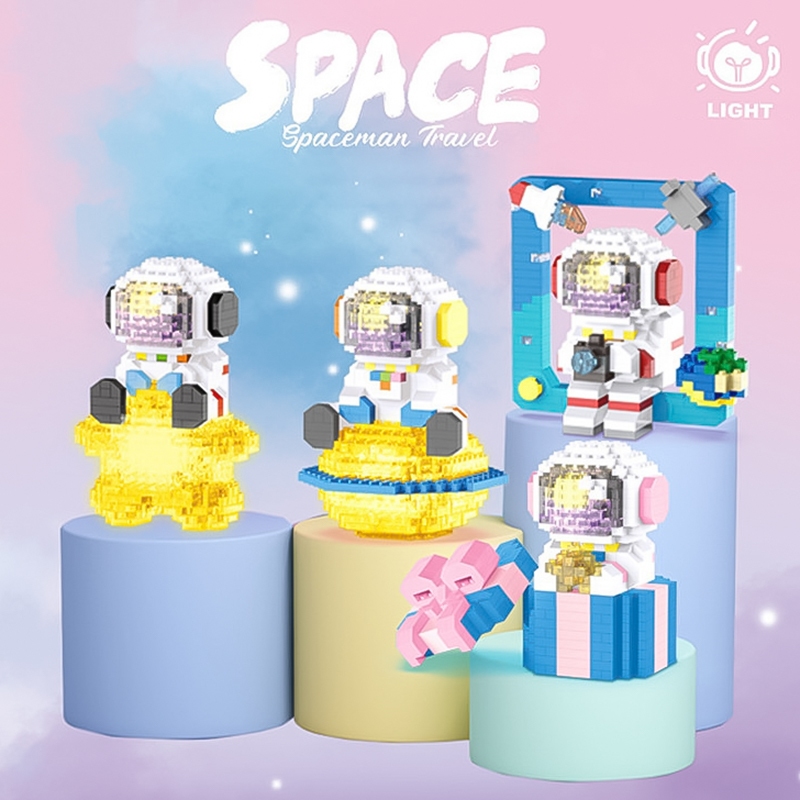 Disney Building Blocks Toys Cartoon Characters Mini Blocks Cute ...