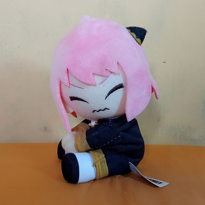 Spy x FAMILY Hugging Mascot Plush Doll - Eyes Closed ANYA FORGER (MUST ...