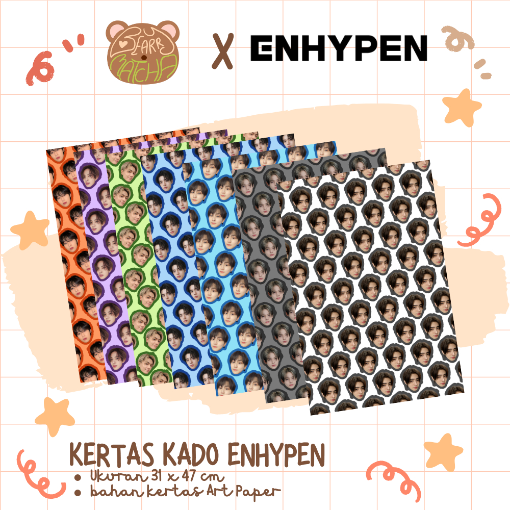 Enhypen Gift Paper | Shopee Malaysia