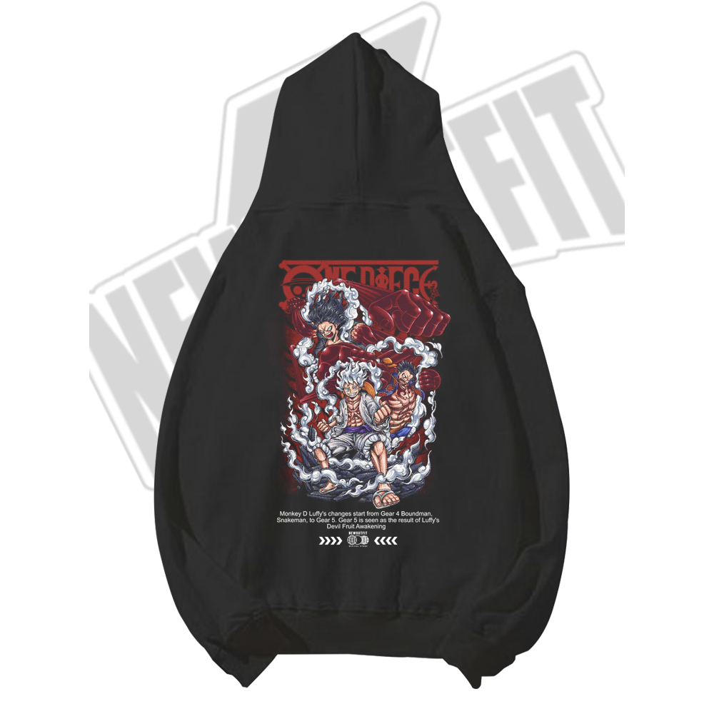 Hoodie Jumper Anime ONE PIECE All Gear Second Third Fourth Boundman ...