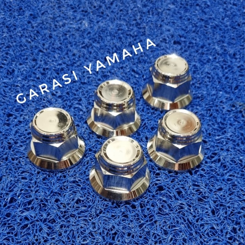 Rear Axle Nut PCX VARIO NMAX XMAX AEROX STAINLESS ORIGINAL THAILAND ...