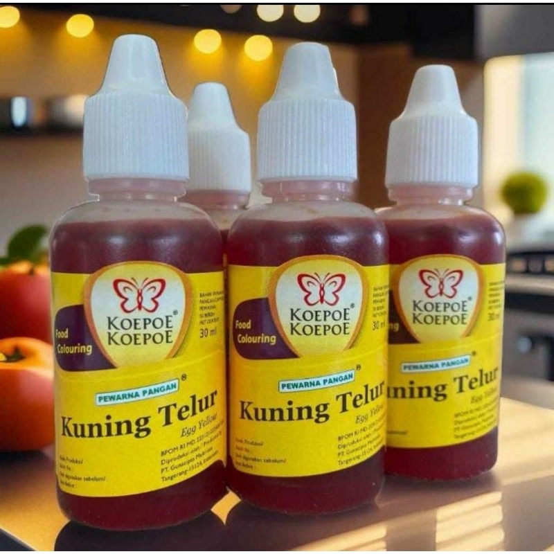Abigailcorner - Koepoe Koepoe | Egg Yolk Coloring (30 ml) | Shopee Malaysia