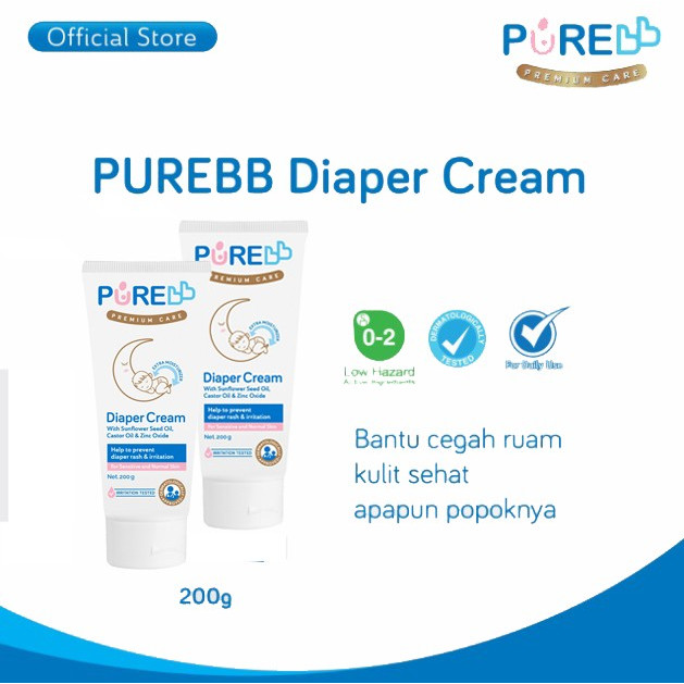 Pure Baby Diaper Cream Baby Lotion Cream Diaper Rash Cream Atopic Skin ...