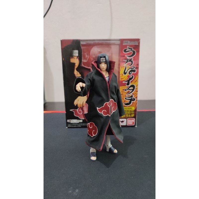 Shf UCHIHA ITACHI WITH AKATSUKI ROBE ORIGINAL BANDAI | Shopee Malaysia