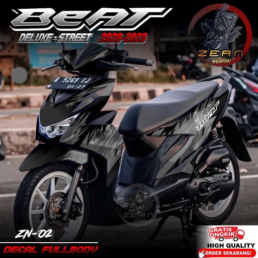 Newest Decal Sticker Honda Beat DELUXE STREET 2020 2021 2022 2023 2024 Full body - Sticker ...
