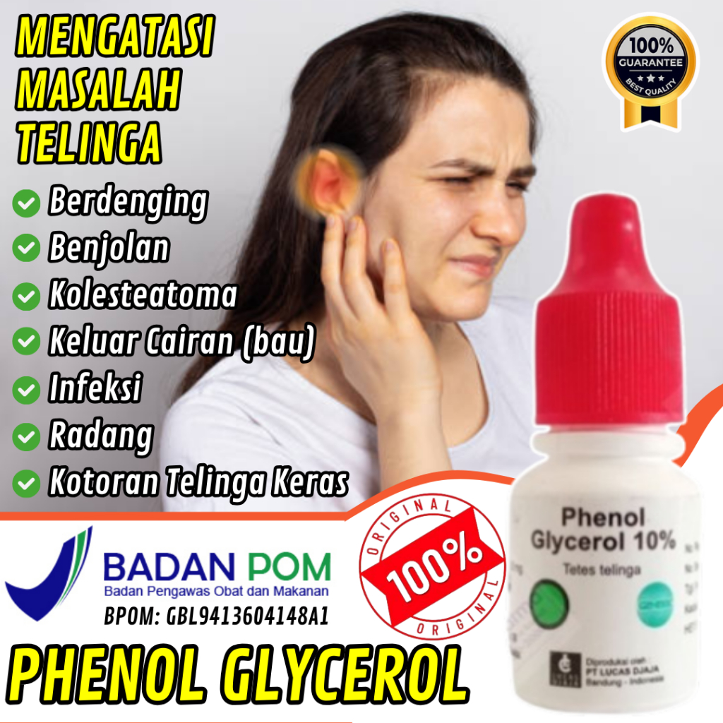 Ear Drops Symptoms Of Infection Ringing Phenol Glycerol Antiseptic ...