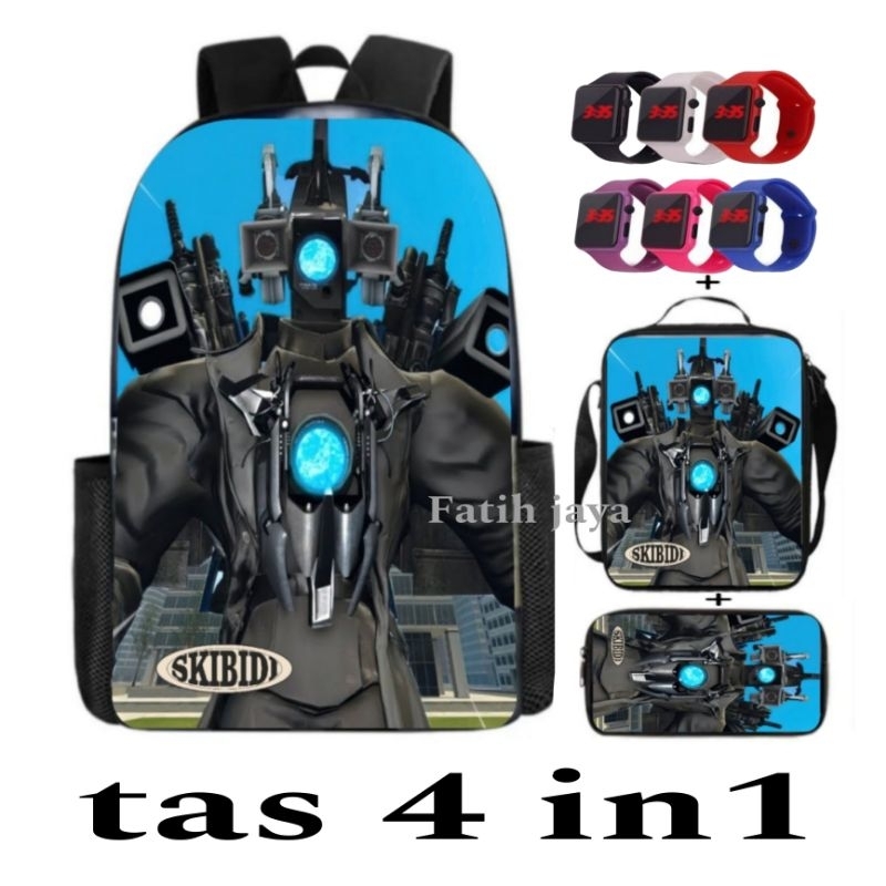 Skibidi Bags - Boys Bags - Children's School Backpacks - Children's ...