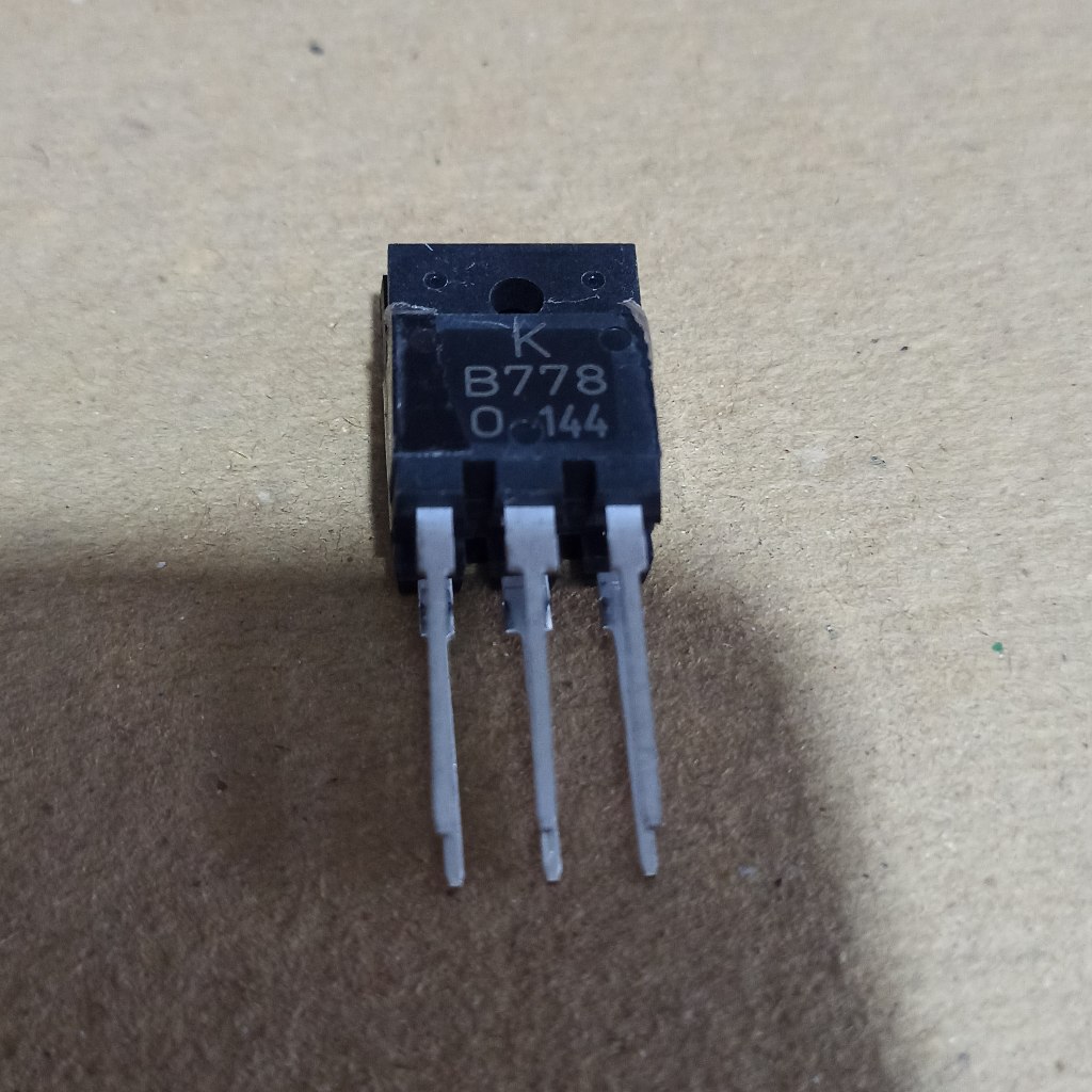Transistor B778 D998 ORIGINAL SMALL ORIGINAL pair/1 set ORIGINAL | Shopee Malaysia