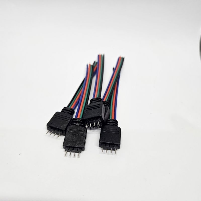 Rgb led strip socket 4 pin rgb socket | Shopee Malaysia