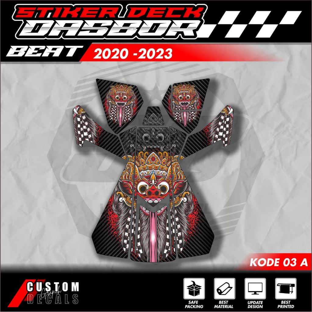 Tankpad Beat Deluxe New 2020 2021 2022 2023 Striping Beat Sticker Beat ...