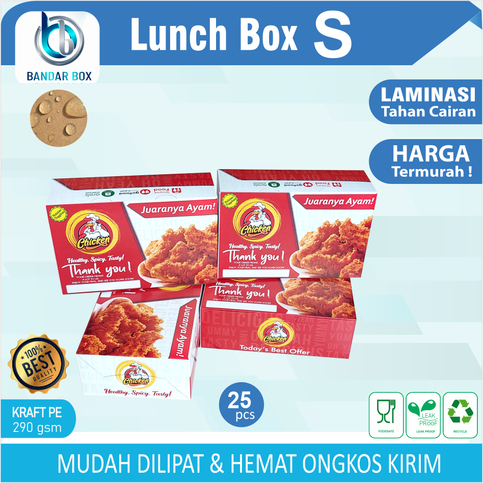 Kfc FRIED CHICKEN DUS BOX (25PCS) FRIED CHICKEN BOX / FRIED CHICKEN DUS ...