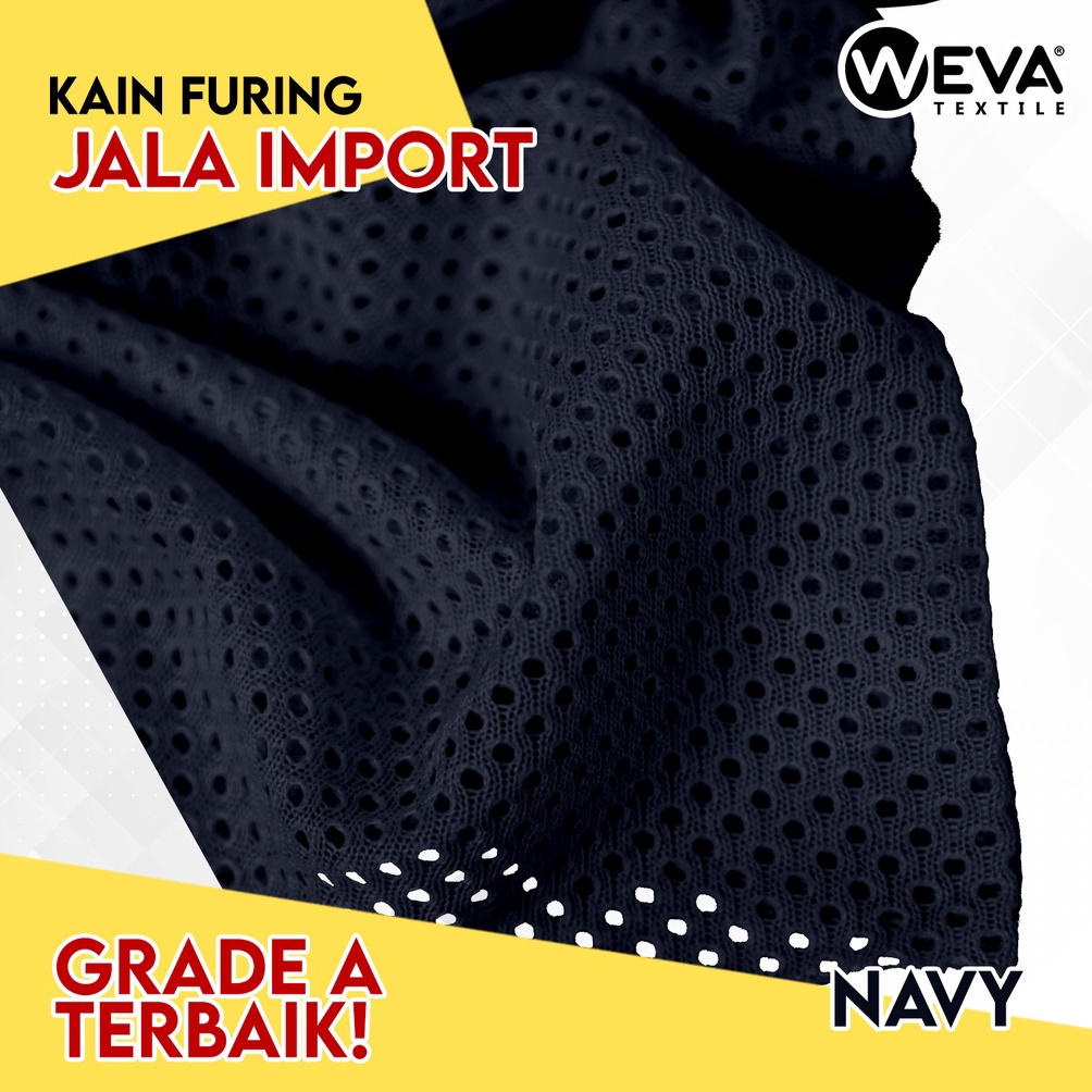 Art V17D Mesh Fabric Material Mesh Fabric Inner Mesh Jacket Navy Blue ...