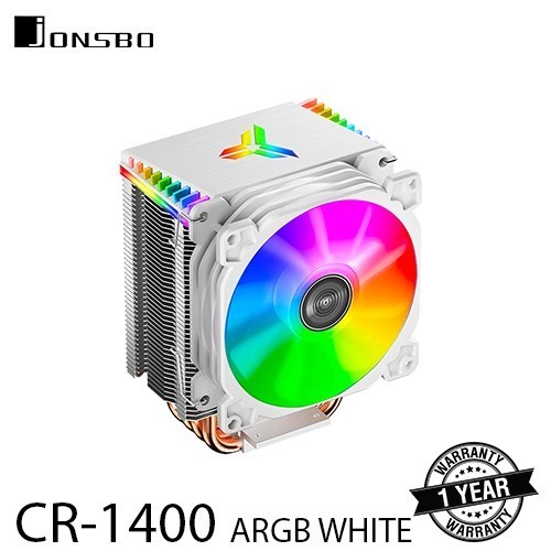 Cpu Cooler Jonsbo CR-1400 ARGB Sync Fan HSF Cooling Processor Intel AMD ...