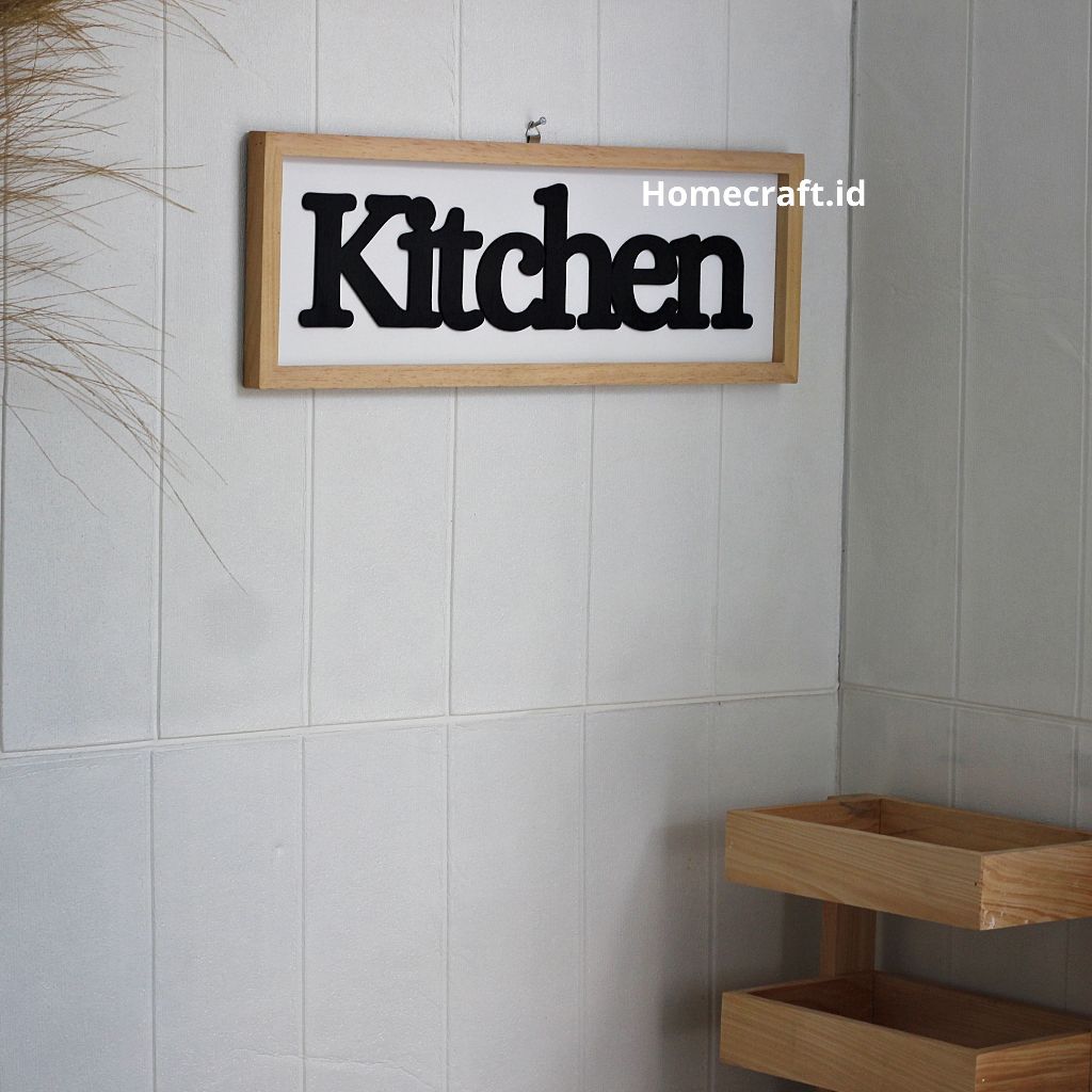 UK Embossed KITCHEN Writing Wall Decoration. 15x45 (can customize ...