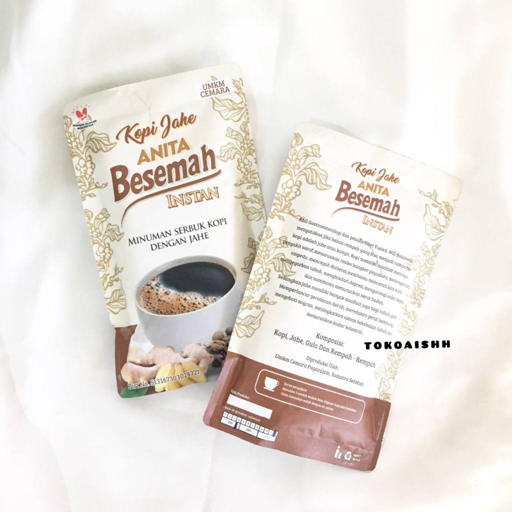 Pagaralam instant besemah ginger coffee - ginger coffee powder drink ...