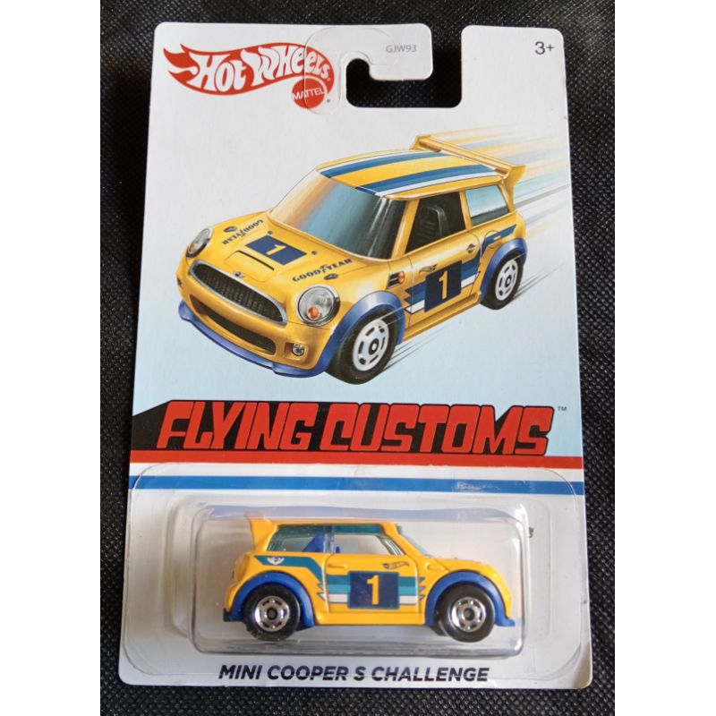 Hot WHEELS MINI COOPER S CHALLENGE FLYING CUSTOMS | Shopee Malaysia
