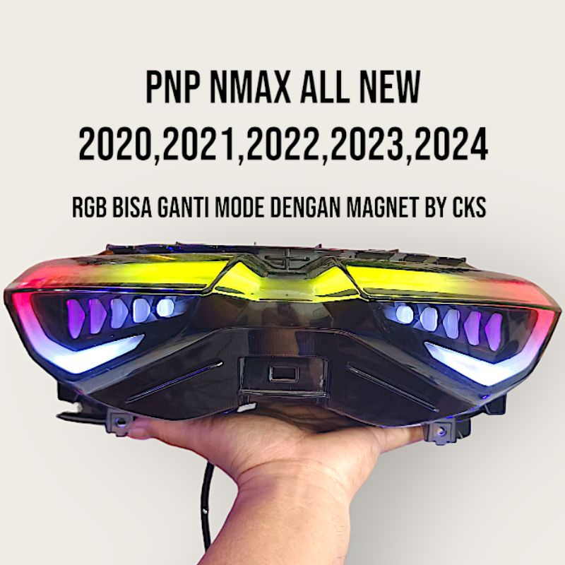 Stoplamp Nmax All New RGB CKs Led Taillight Yamaha Nmax 2020 2021 2022 ...