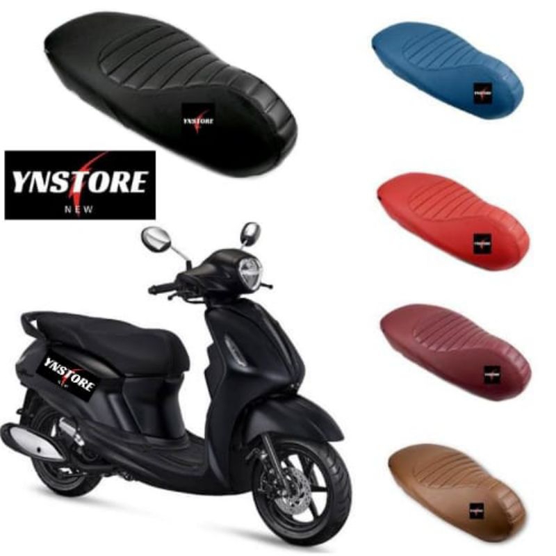 Fazzio Motorcycle Seat Cover Modified Leather Ori MBtech | Shopee Malaysia
